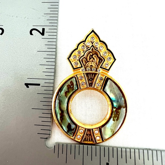 Duri | Jewelry | Vintage Duri Art Deco Style Brooch Earrings Set Gold ...